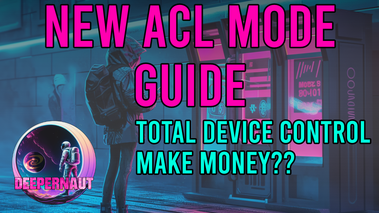 Using the New Deeper Network Access Control List (ACL) - Selectable ...